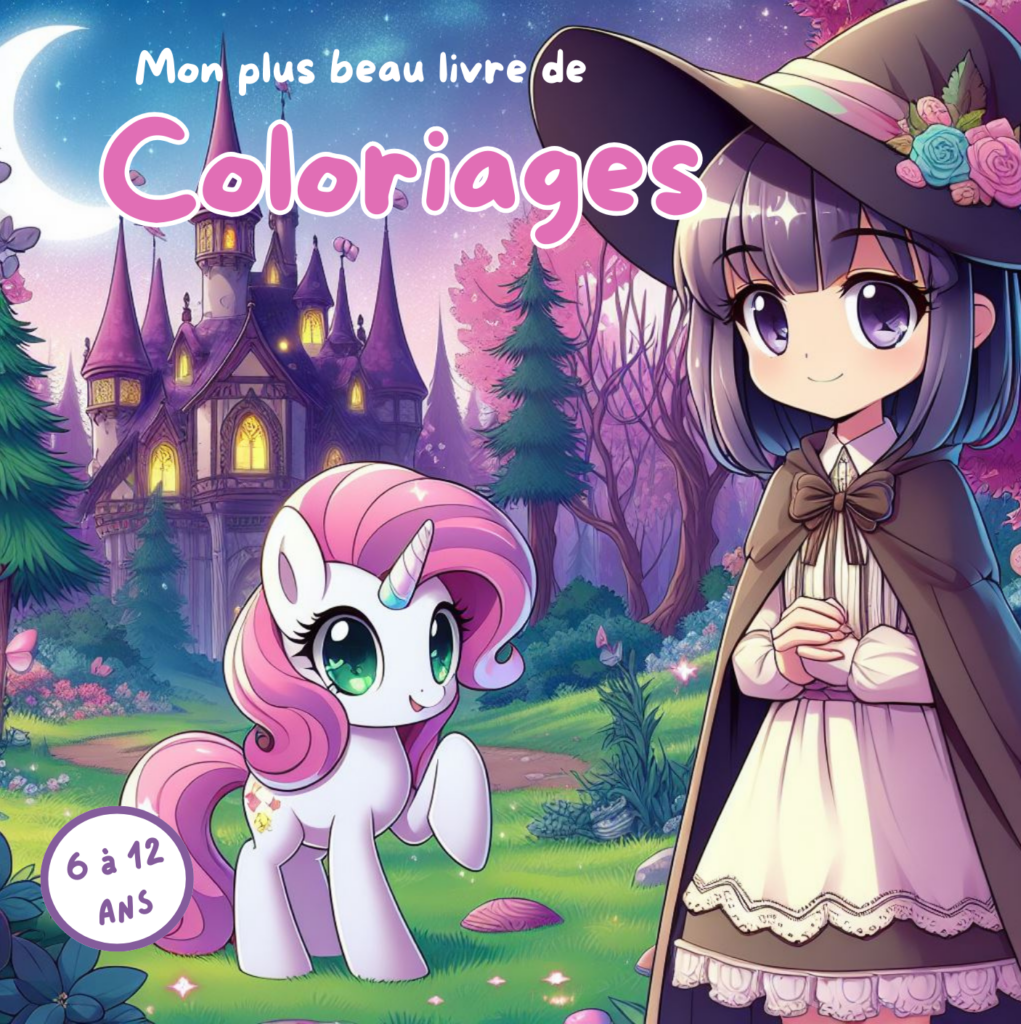 Mon plus beau coloriage - lolifox books